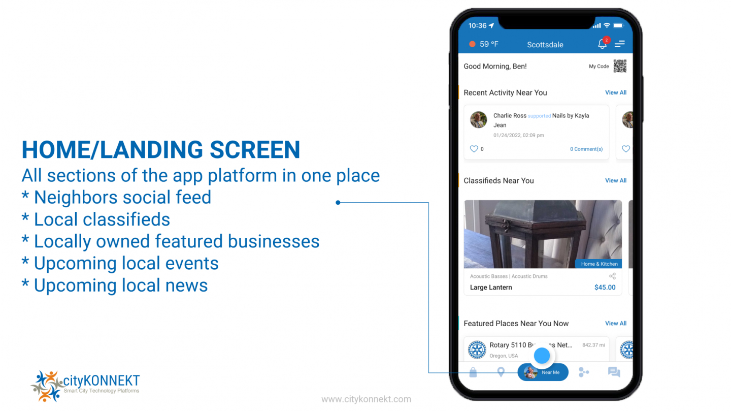 Community Mobile App Development | cityKONNEKT