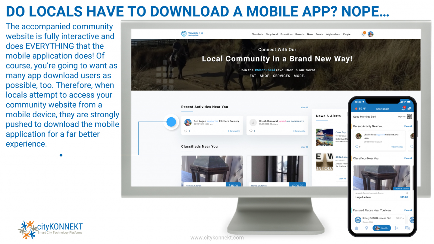 Community Mobile App Development | cityKONNEKT